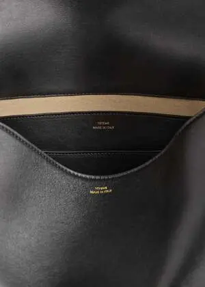 TOTEME T-lock Leather Satchel