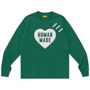 HUMAN MADE Graphic Long-sleeve T-shirt - Green