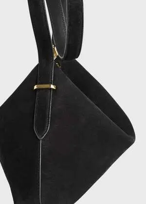 TOTEME Bevel Suede Wristlet