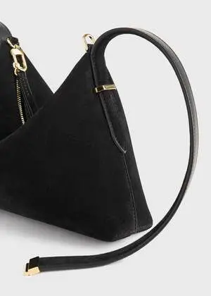 TOTEME Bevel Suede Wristlet
