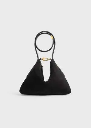 TOTEME Bevel Suede Wristlet
