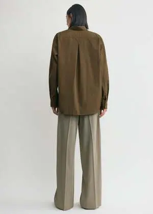 TOTEME Classic Poplin Shirt
