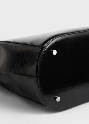 TOTEME Belted Naplack Bucket Bag