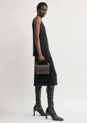 TOTEME Mini T-flap Leather Bag