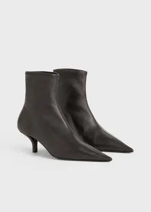TOTEME Nappa Heeled Sock Boots