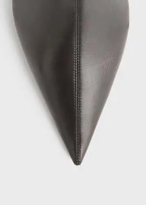 TOTEME Nappa Heeled Sock Boots