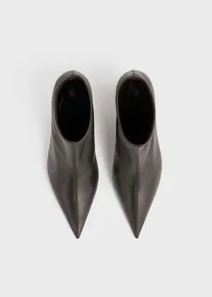 TOTEME Nappa Heeled Sock Boots