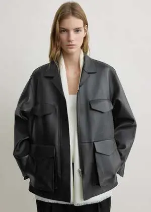 TOTEME Army Leather Jacket