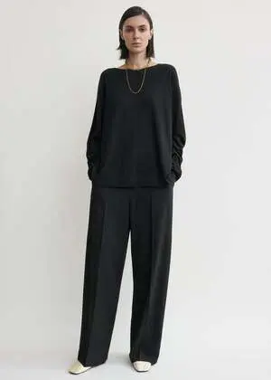 TOTEME Longline Knit - Black
