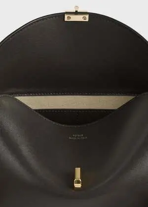 TOTEME T-lock Leather Clutch