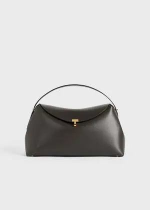 TOTEME T-lock Leather Top Handle