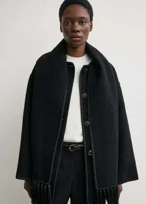 TOTEME Embroidered Scarf Jacket
