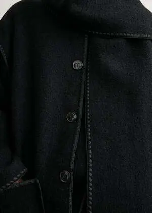 TOTEME Embroidered Scarf Jacket