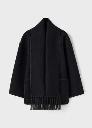 TOTEME Embroidered Scarf Jacket