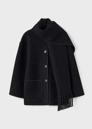 TOTEME Embroidered Scarf Jacket