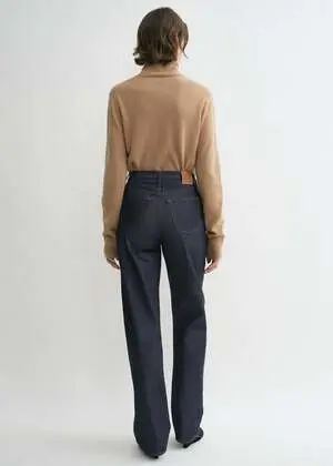 TOTEME Twisted Seam Denim Full Length Blue
