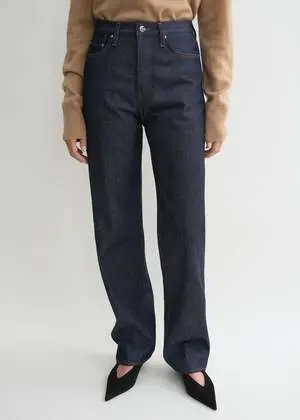 TOTEME Twisted Seam Denim Full Length Blue