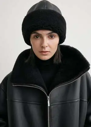TOTEME Shearling Winter Hat