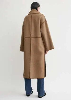 TOTEME Embroidered Scarf Coat