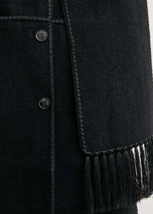 TOTEME Embroidered Scarf Coat
