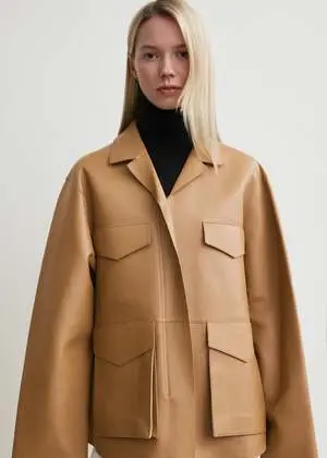 TOTEME Army Leather Jacket