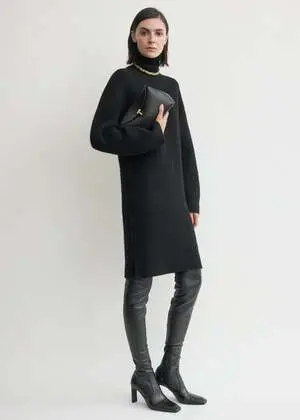 TOTEME T-lock Leather Clutch