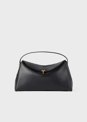 TOTEME T-lock Leather Top Handle