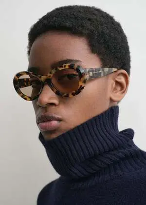 TOTEME Oval Sunglasses