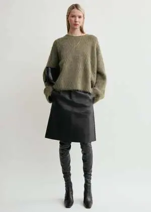 TOTEME Boxy Alpaca Knit - Marsh