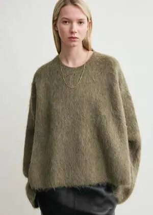 TOTEME Boxy Alpaca Knit