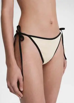 TOTEME Stripe Tie Bikini Bottoms