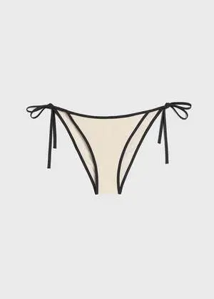 TOTEME Stripe Tie Bikini Bottoms