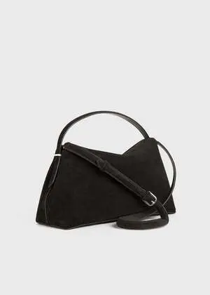 TOTEME T-lock Suede Top Handle