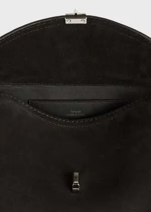 TOTEME T-lock Suede Clutch