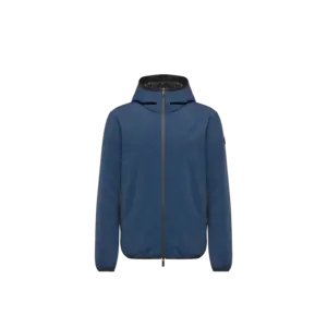 Moncler Hooded Down Jacket - Blue