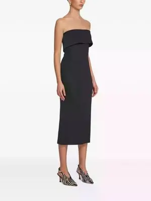 VIKTORIA & WOODS Strapless Fold-over Dress