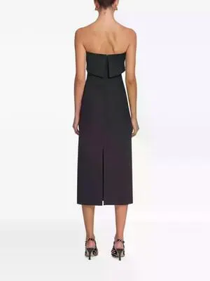 VIKTORIA & WOODS Strapless Fold-over Dress