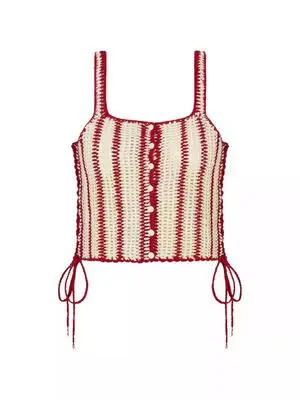 ALL THAT REMAINS Suki Crochet-knit Top