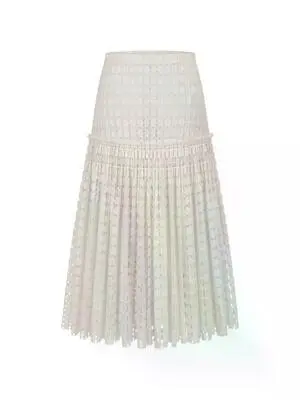Ulla Johnson Aris Lace Skirt - Neutrals