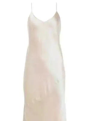 L'Agence Serita Silk Slip Dress