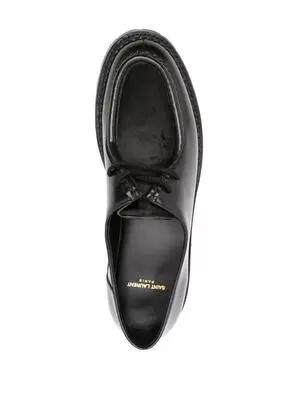 Saint Laurent Calf Leather Oxford Shoes