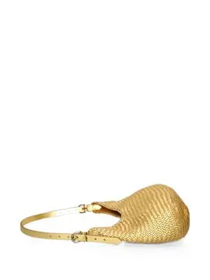 Dragon Diffusion Luna Mezza Woven Leather Tote Bag