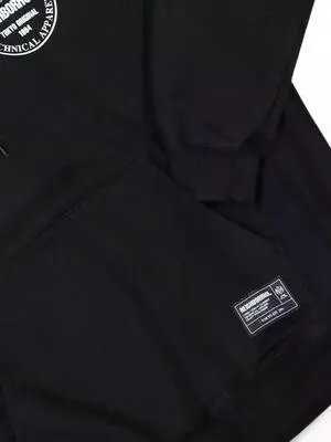NEIGHBORHOOD Logo Print Drawstring Hoodie