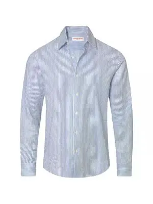 Orlebar Brown Giles Striped Shirt - Blue