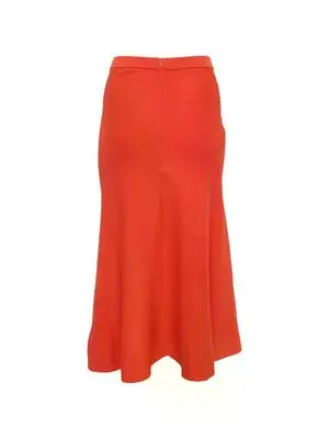 Elisabetta Franchi Knit Flared Skirt
