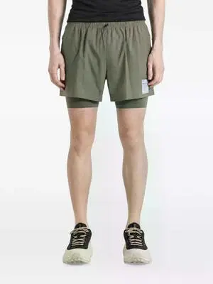 Satisfy Rippy™ 5 Layered Trail Shorts - Green