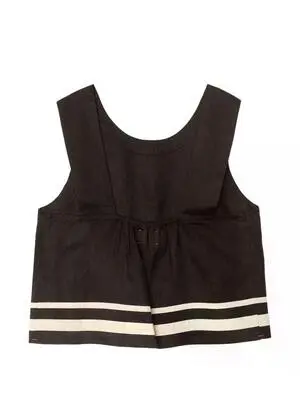 Xirena Sleeveless Top With Striped Trim