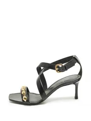 LOUIS VUITTON Unchain Ankle-strap Sandals - Black