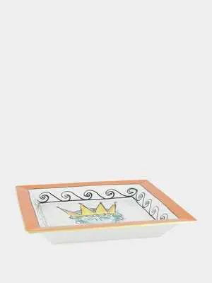 GINORI 1735 Il Viaggio Di Nettuno Large Square Change Tray