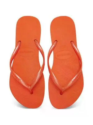Havaianas Logo Embossed Flip-flops - Orange